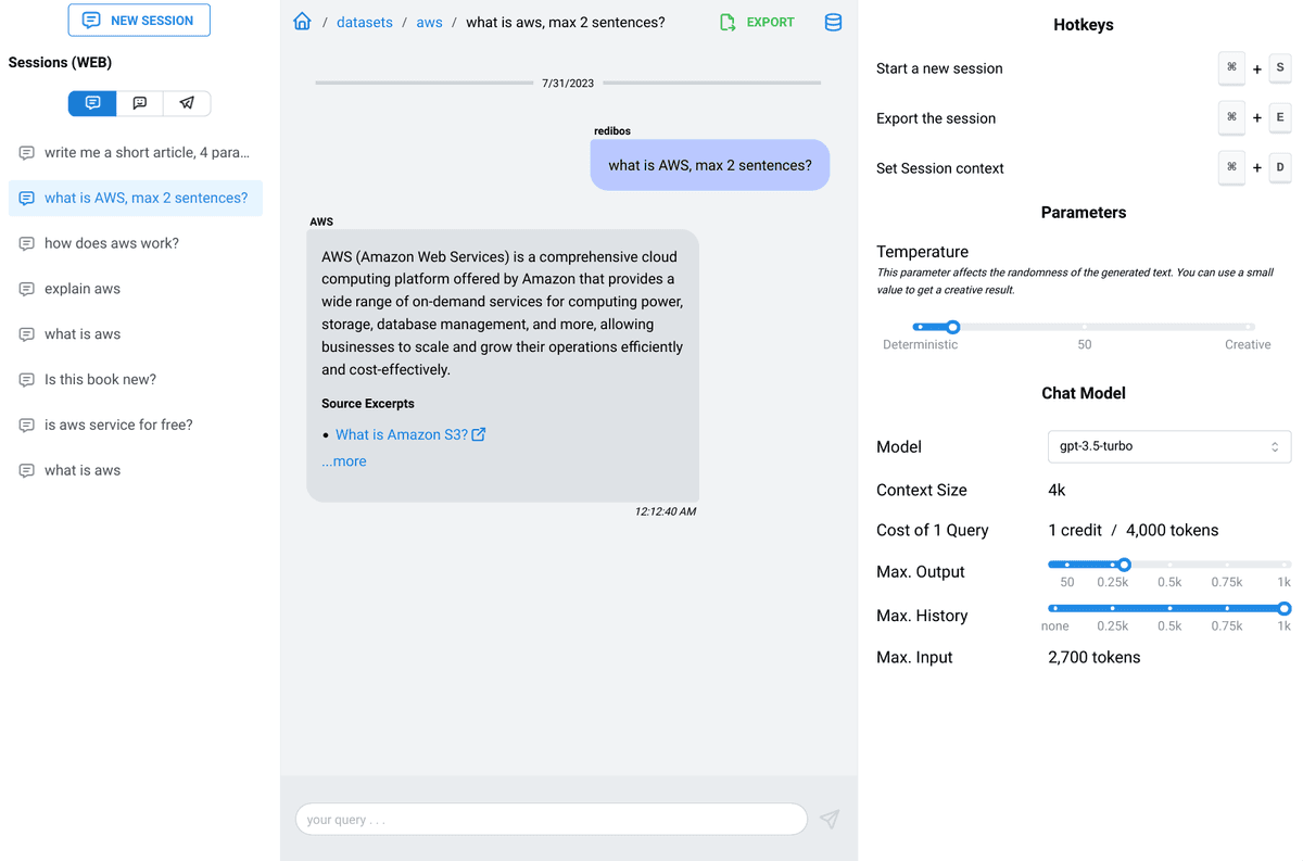 ChattyDocs: AI assistant for your documents